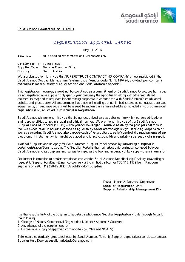 Superstruct Contracting Company